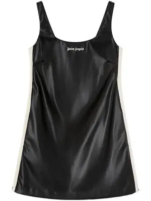 Palm Angels Logo-embroidered Minidress
