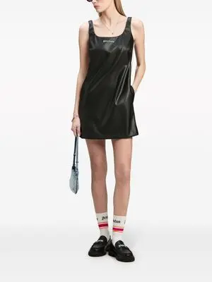Palm Angels Logo-embroidered Minidress