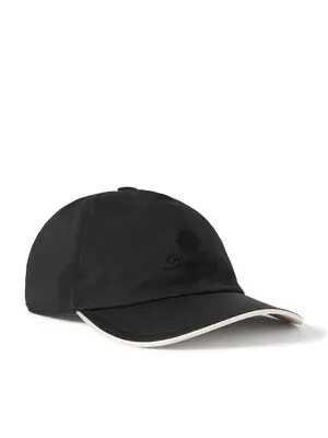 Loro Piana Logo-embroidered Storm System® Shell Baseball Cap - Gray