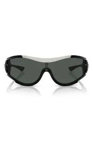 Versace Versace 180mm Irregular Sunglasses Black Grey