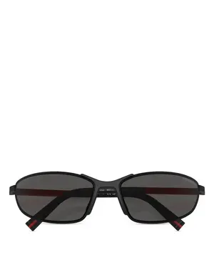 Prada Wraparound Sunglasses, 60mm