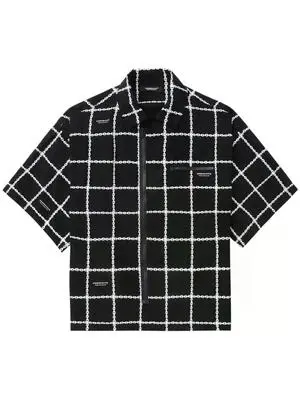 Undercover Graphic-print Zip-up Shirt