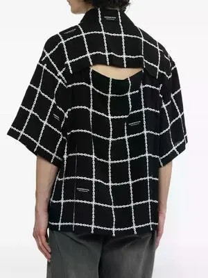 Undercover Graphic-print Zip-up Shirt