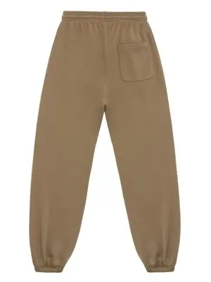 COUNTY OF MILAN Cross Tapered Track Pants - Brown