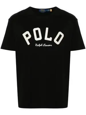 Polo Ralph Lauren Logo-appliqué T-shirt - Black