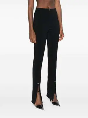 MUGLER Pierced Trousers - Black