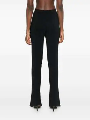 MUGLER Pierced Trousers - Black