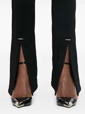 MUGLER Pierced Trousers - Black