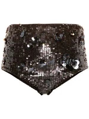 P.a.r.o.s.h Glow Mini Shorts - Brown