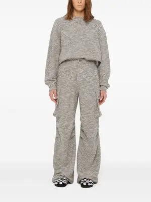 Alanui Mouline Cotton Cargo Trousers