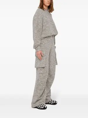 Alanui Mouline Cotton Cargo Trousers