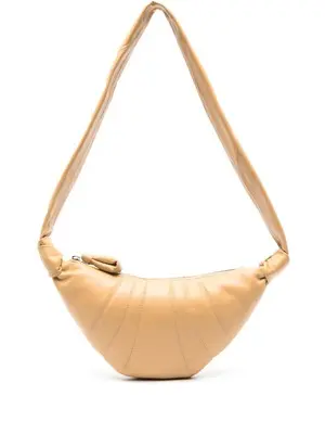 LEMAIRE LEMAIRE Small Croissant Cross Body Bag Brown