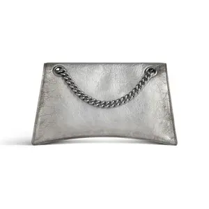 Balenciaga Crush Small Chain Bag With Rhinestones