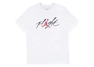 JORDAN Graphic T-shirt - White/red/black
