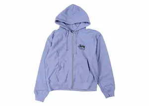 StÜssy Stock New York Zip Hoodie - Storm