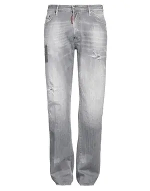 Dsquared2 Straight-leg Jeans With Distressed Details