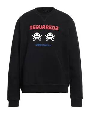 Dsquared2 Sweatshirt With Brand Logo - Black