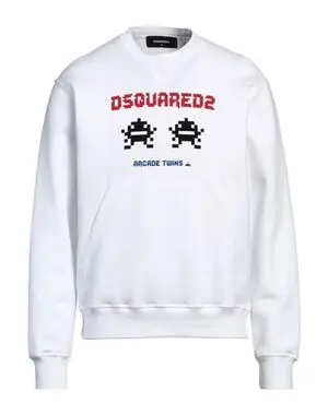 Dsquared2 Fleece Sweatshirt With Logo - White