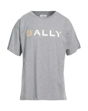 Bally Man T-shirt Black Size 36 Organic Cotton Grey