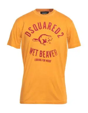 Dsquared2 T-shirt Size Cotton - Orange