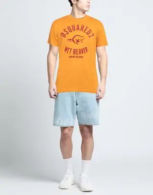 Dsquared2 T-shirt Size Cotton - Orange