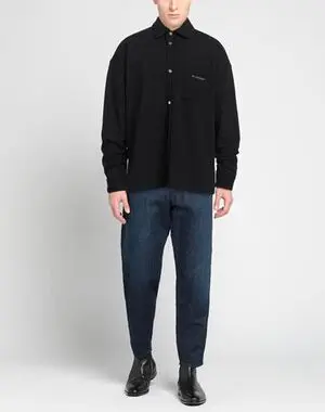 Buscemi Shirt Size Cotton, Polyester, Elastane - Black