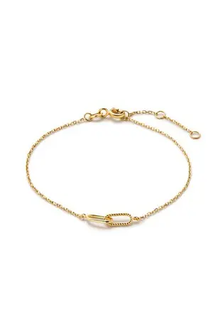 ANA LUISA Twisted Link Bracelet - Gold