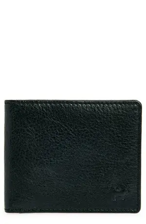 Will Leather Goods Classic Leather Bifold Wallet - Black