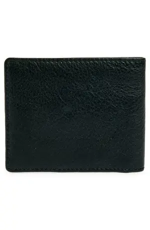 Will Leather Goods Classic Leather Bifold Wallet - Black