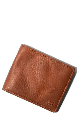 Will Leather Goods Classic Leather Bifold Wallet - Tan