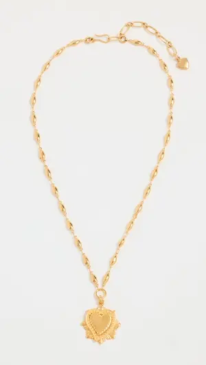Brinker & Eliza Heart On Fire Necklace
