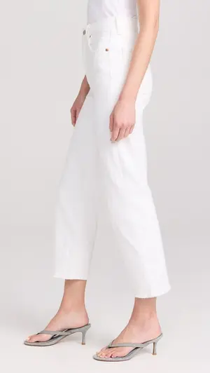 LEVI'S Ribcage Straight Ankle Jeans - Cloud Over