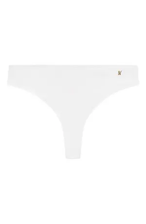 NUDEA The Stretch Dipped Thong - White
