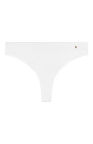 NUDEA The Stretch Dipped Thong - White
