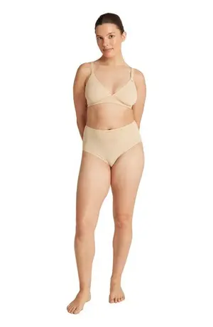 NUDEA The Stretch High Waisted Brief - Bare01