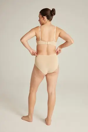 NUDEA The Stretch High Waisted Brief - Bare01