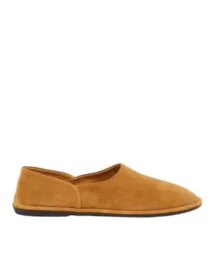 THE ROW Canal Suede Slip-on Shoes - Brown
