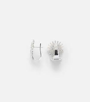 KAMYEN 18kt White Gold Diamond Earrings