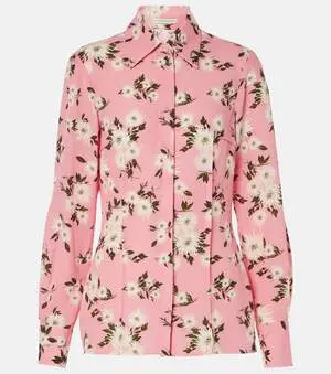EMILIA WICKSTEAD Ravanne Floral Shirt - Pink