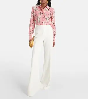 EMILIA WICKSTEAD Ravanne Floral Shirt - Pink