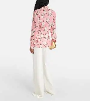 EMILIA WICKSTEAD Ravanne Floral Shirt - Pink