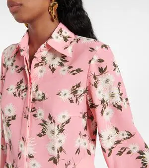 EMILIA WICKSTEAD Ravanne Floral Shirt - Pink