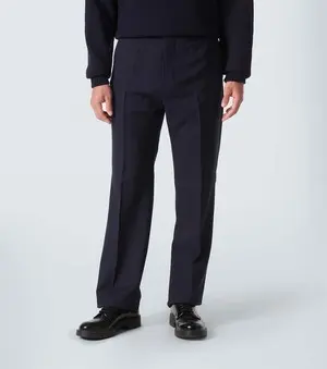 Ami Pleated Virgin Wool Pants