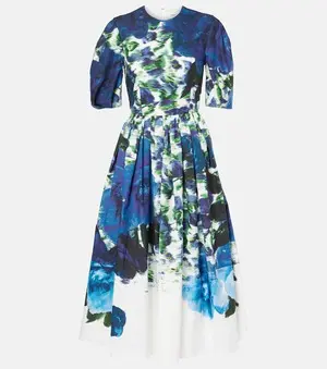 Erdem Puff Sleeve Day Dresses