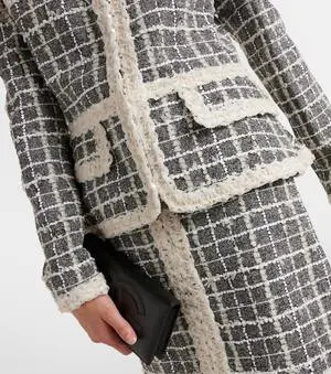 Giambattista Valli Wool-blend Bouclé Jacket