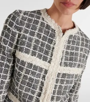 Giambattista Valli Wool-blend Bouclé Jacket