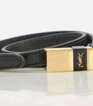 Saint Laurent Leather Belt
