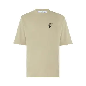 Off-White Bubble Arrow Short Sleeve Slim Tee 'abbey