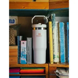 STANLEY Iceflow™ Flip-straw Stainless-steel Bottle - Rose Quartz