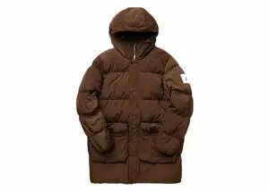 JORDAN Essentials Statement Parka Jacket - Brown